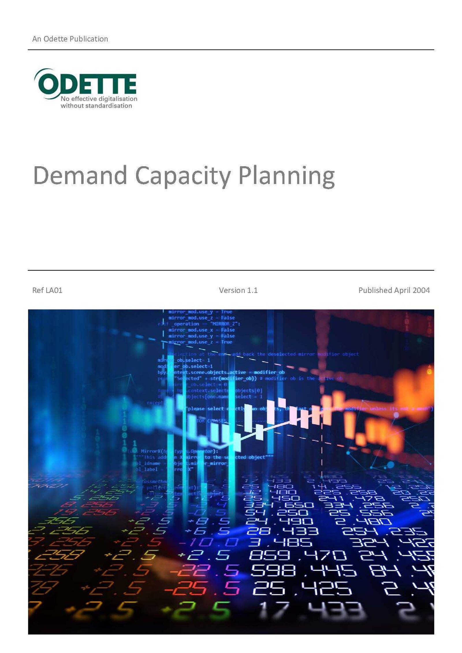 Demand Capacity Planning Odette
